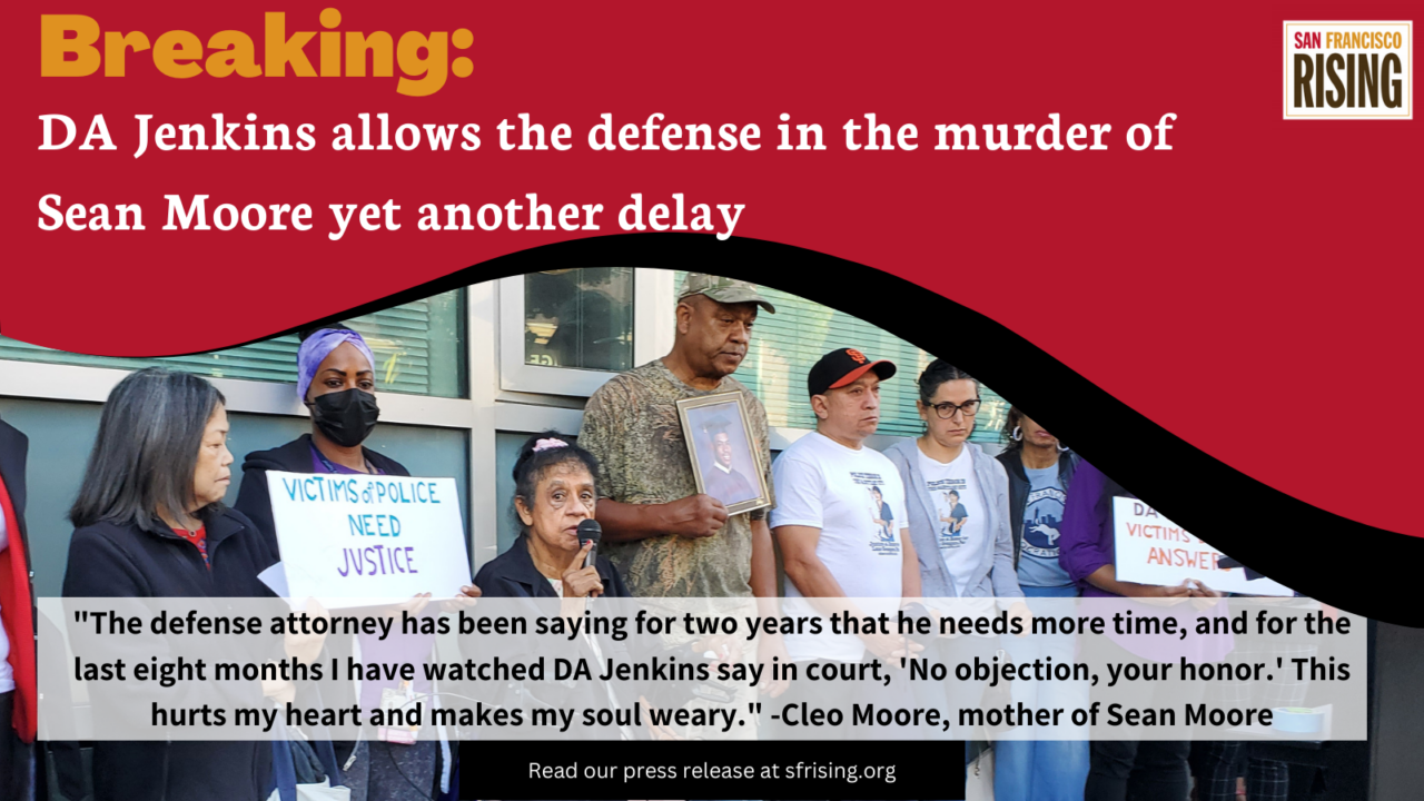 PRESS RELEASE: Family of SF police shooting victim, Sean Moore, demands ...